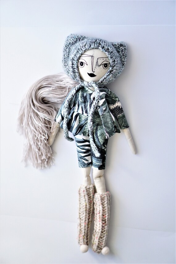 Artist Rag Doll Painting Room