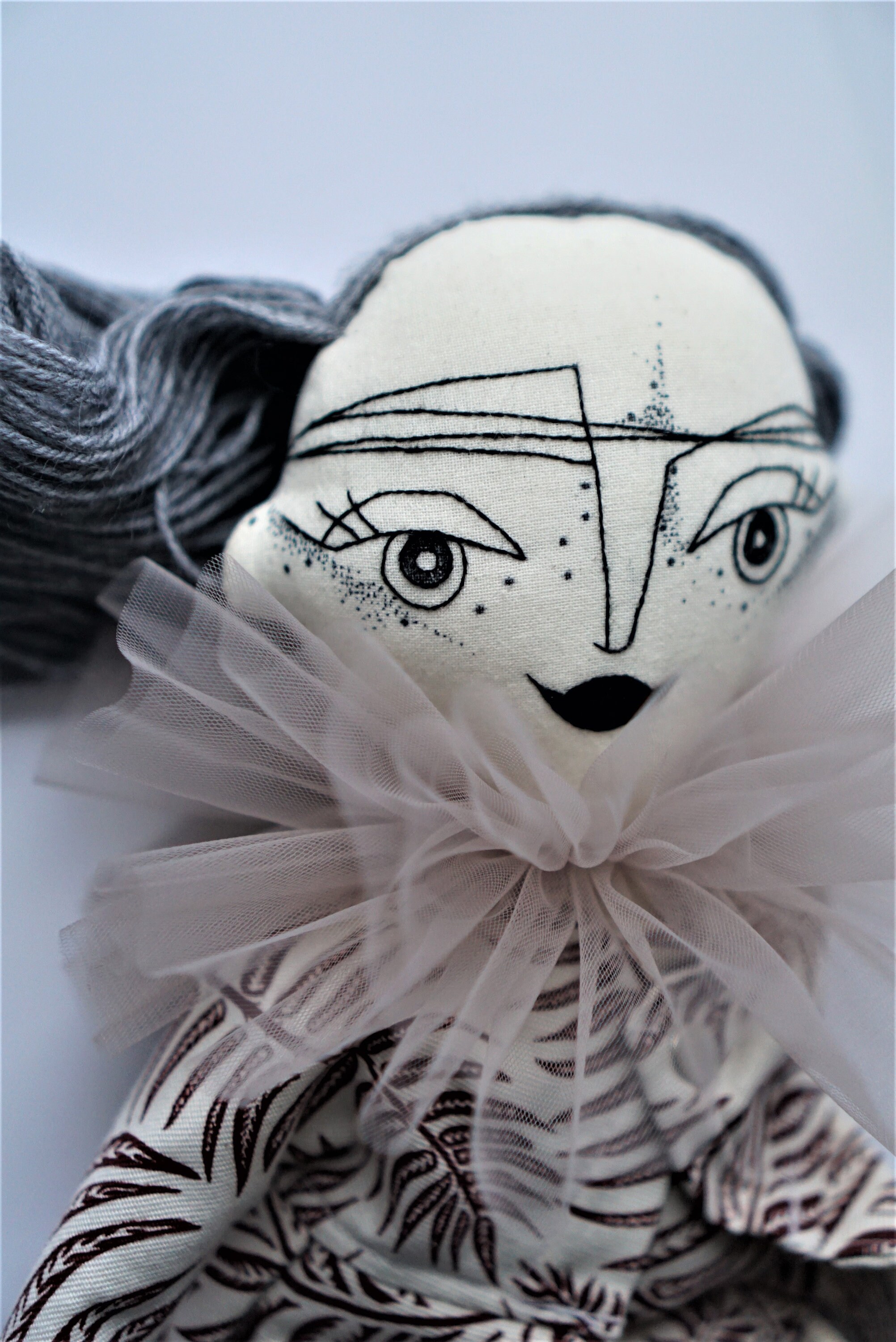 Art Doll, Handmade Art Doll, Art Work, Boudoir Doll, Cloth Doll, Custom ...