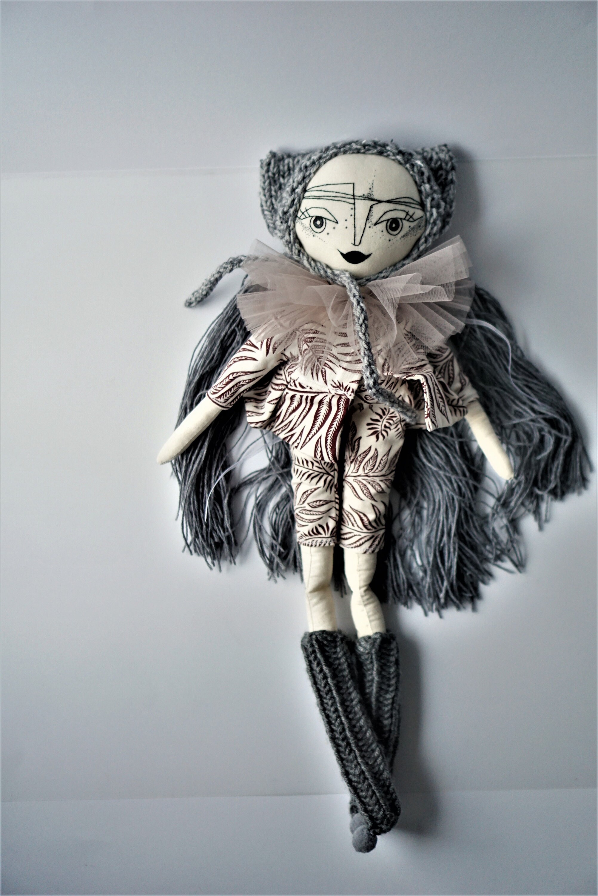 Art Doll, Handmade Art Doll, Art Work, Boudoir Doll, Cloth Doll, Custom ...
