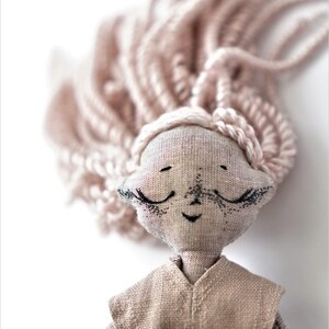 Tiny Doll, Small Doll, Mini Doll, Tiny Rag Doll, Custom Miniature, Rag ...