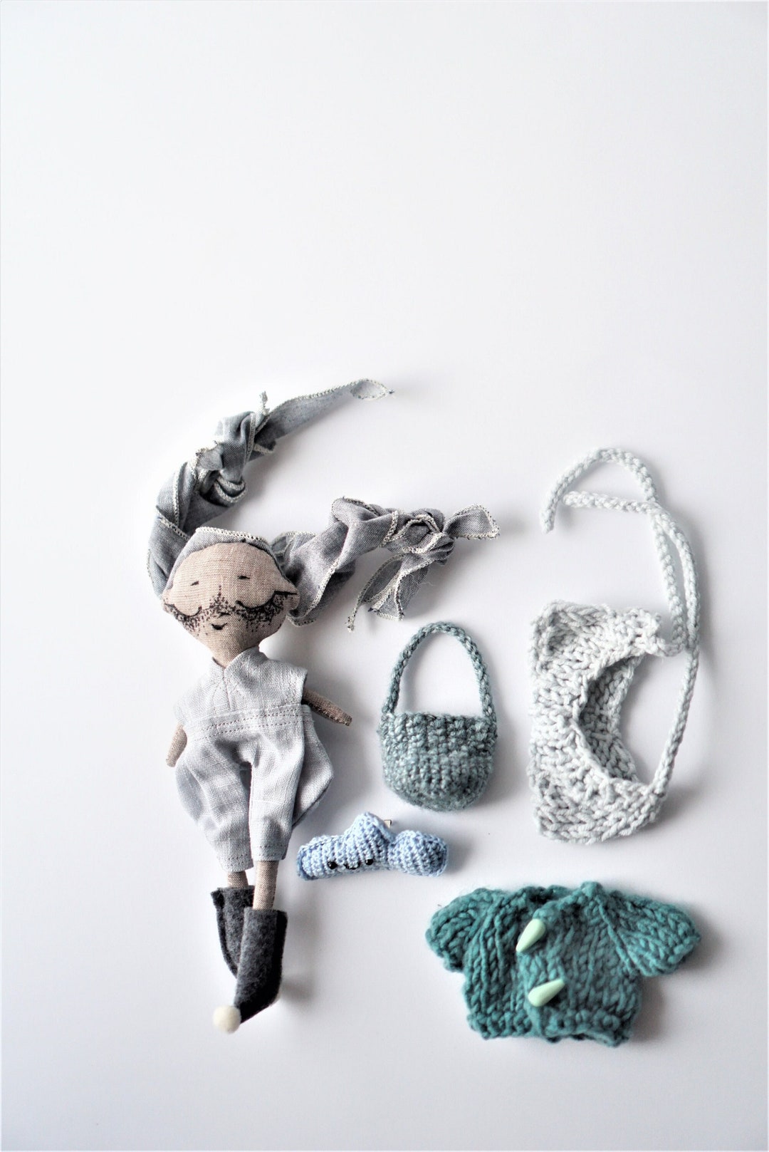 Mini Doll, Tiny Doll, Tiny Rag Doll, Custom Doll, Rag Doll, Custom ...