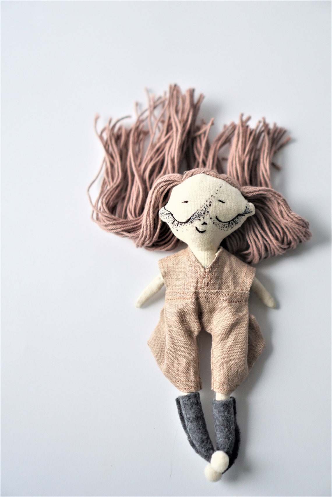 Doll, Rag Doll, Tiny Rag Doll, Mini Doll, Small Doll, Custom Miniature ...