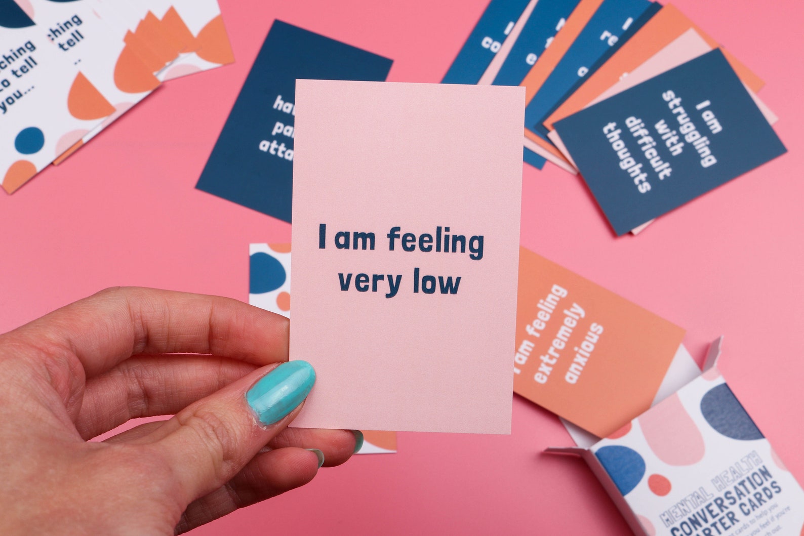 Mental Health Conversation Starter Cards 20 Pack | Etsy