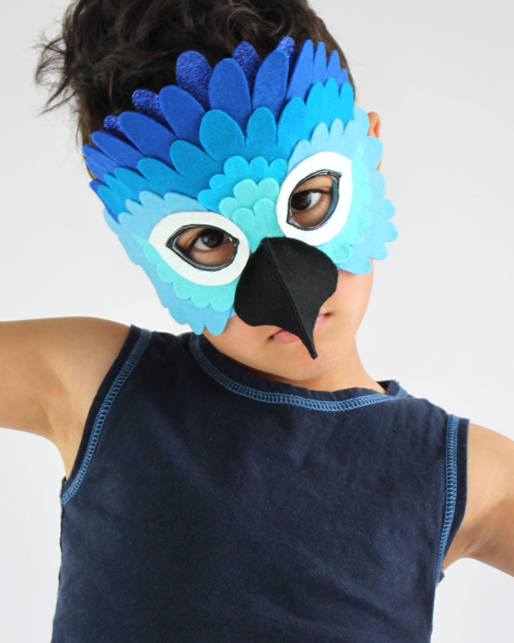 Bluebird Mask Children's Costume | Etsy
