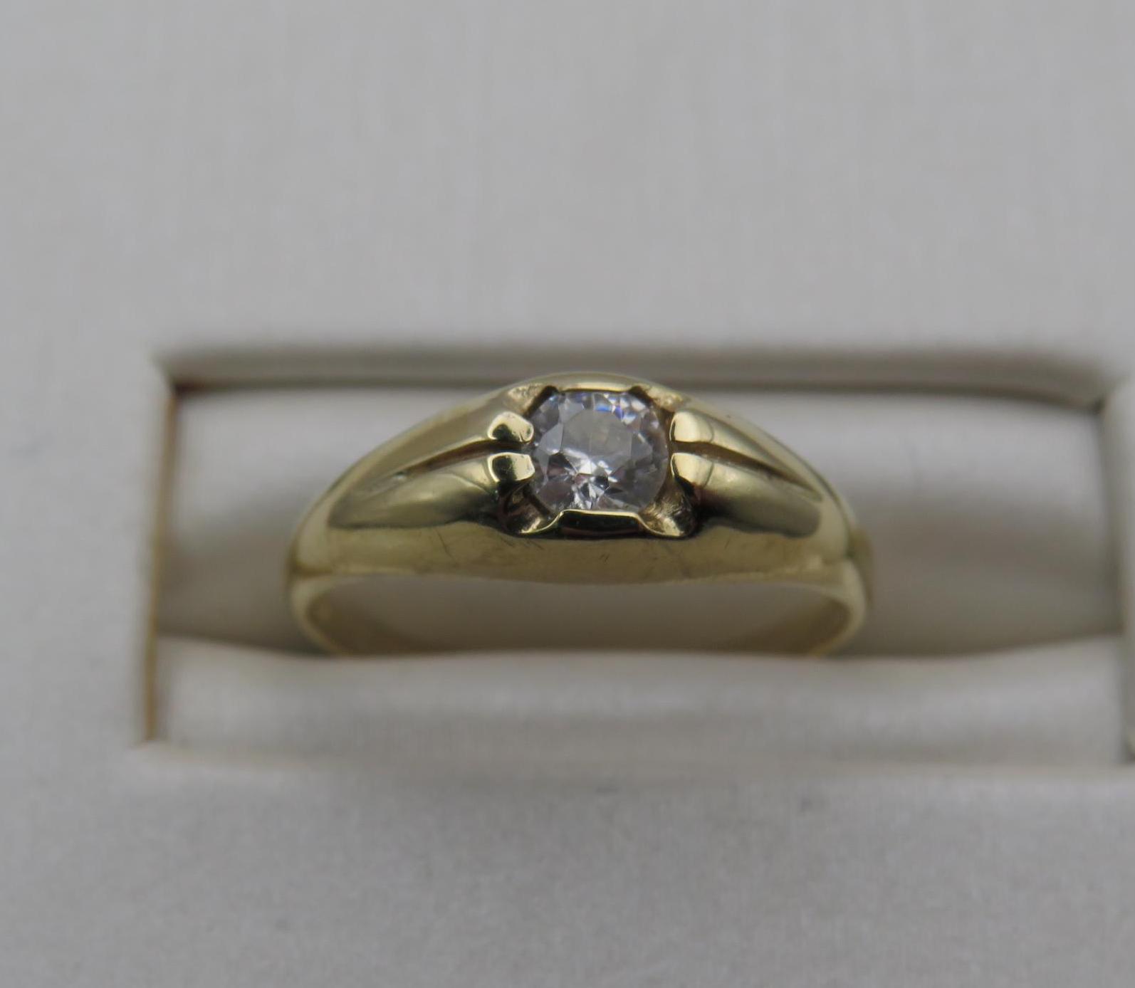 9ct Gold Pinky Ring - Etsy
