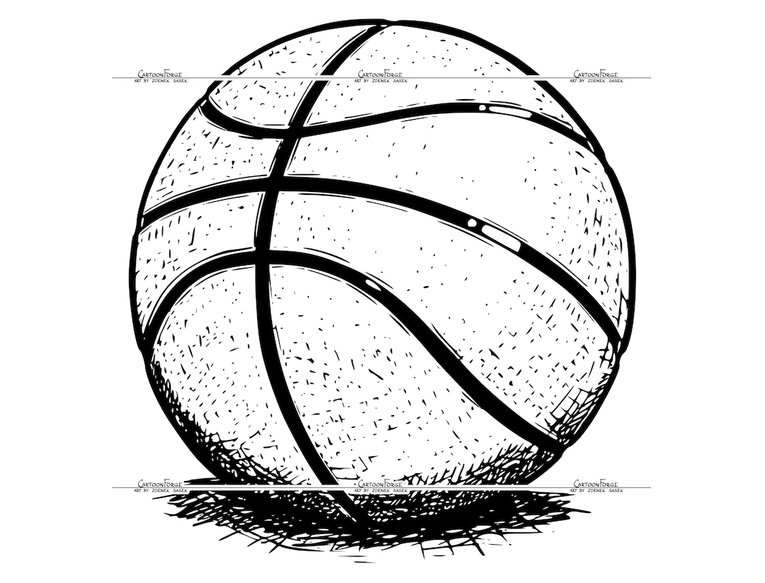 Cool Basketball Ball Drawings