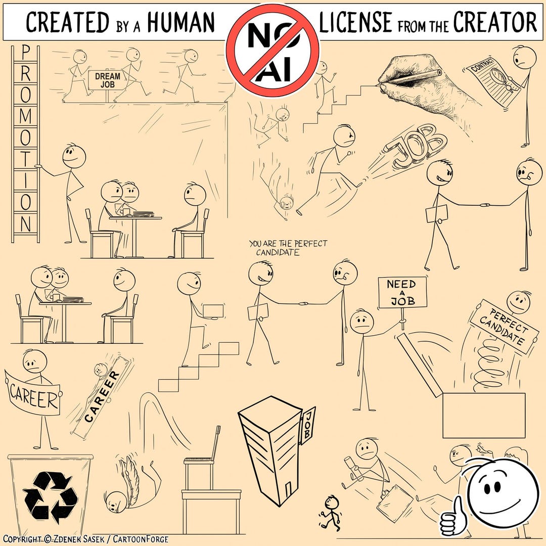 Stick Figure Career Clipart: Job, Work or Employment SVG, JPG Stick ...