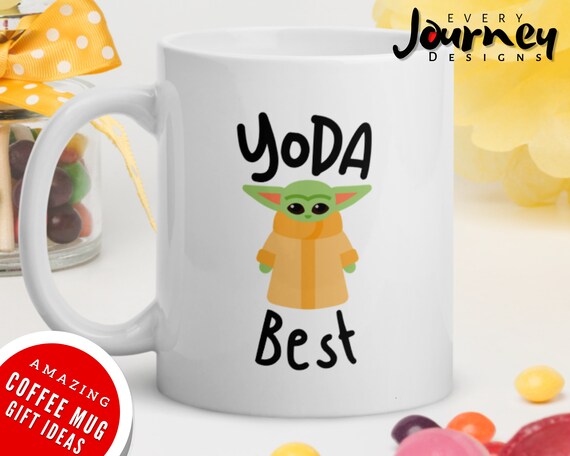 Yoda Best Mug // Star Wars Mug Baby Yoda Mug Mandalorian | Etsy