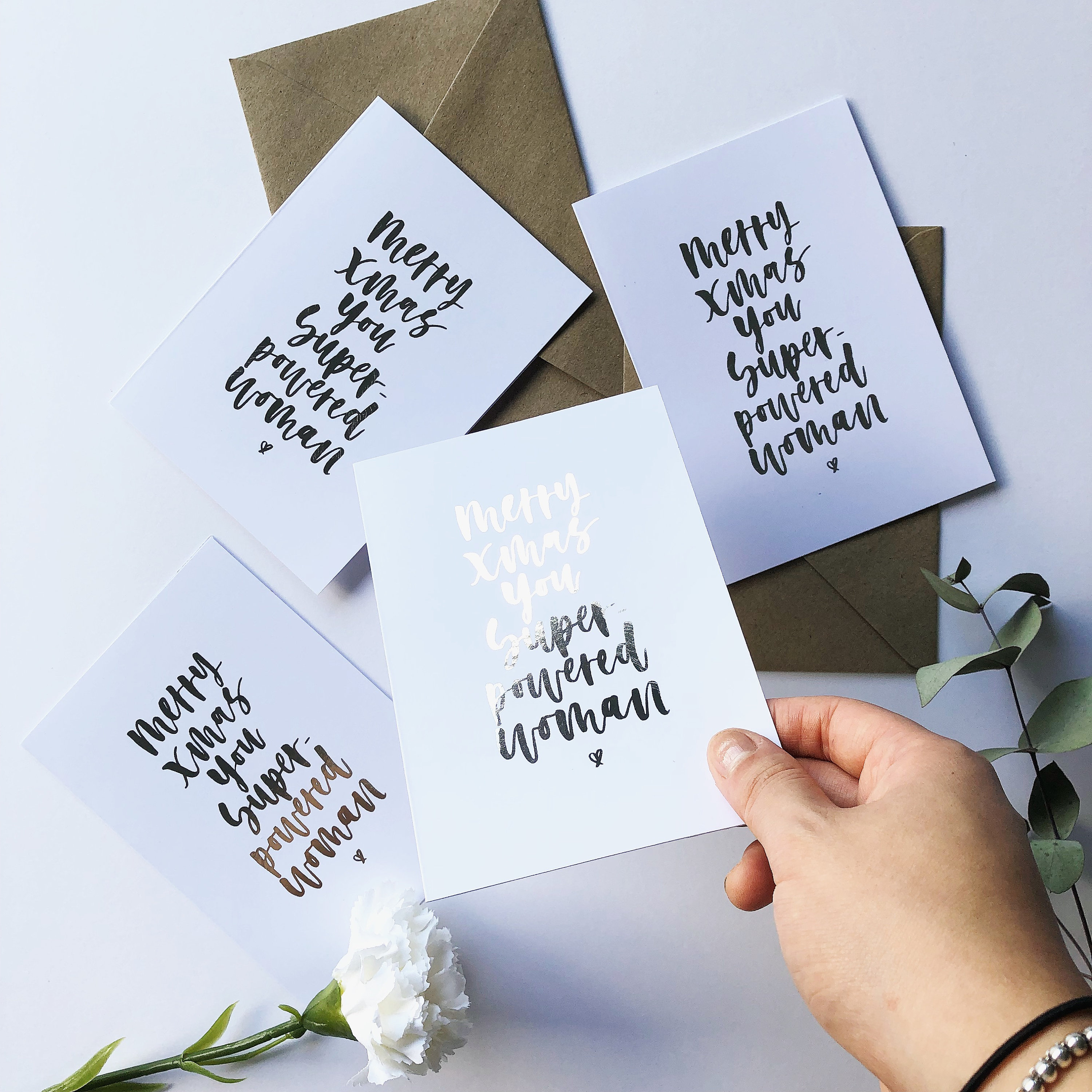 Custom Hand Lettered Card Personalised Custom Text Gift - Etsy Australia