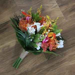 Wedding Flowers Bouquet Tropical Caribbean Destination Beach Jamaica ...