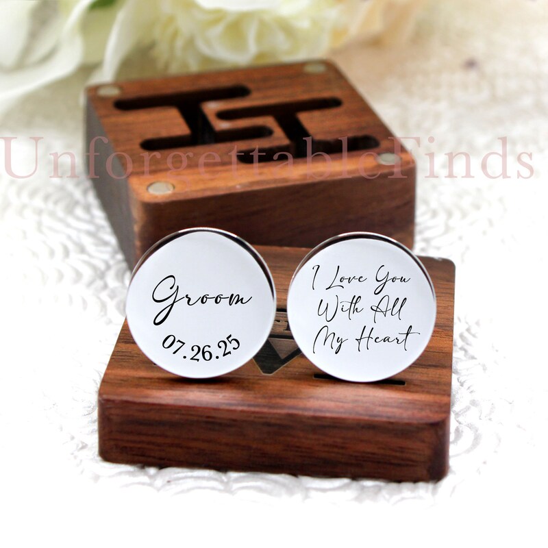 Custom Cufflinks - Etsy