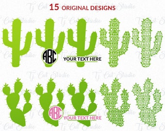 Aztec cactus svg | Etsy