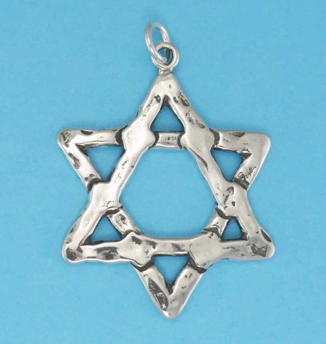 Star of David Religious Charm - Etsy UK