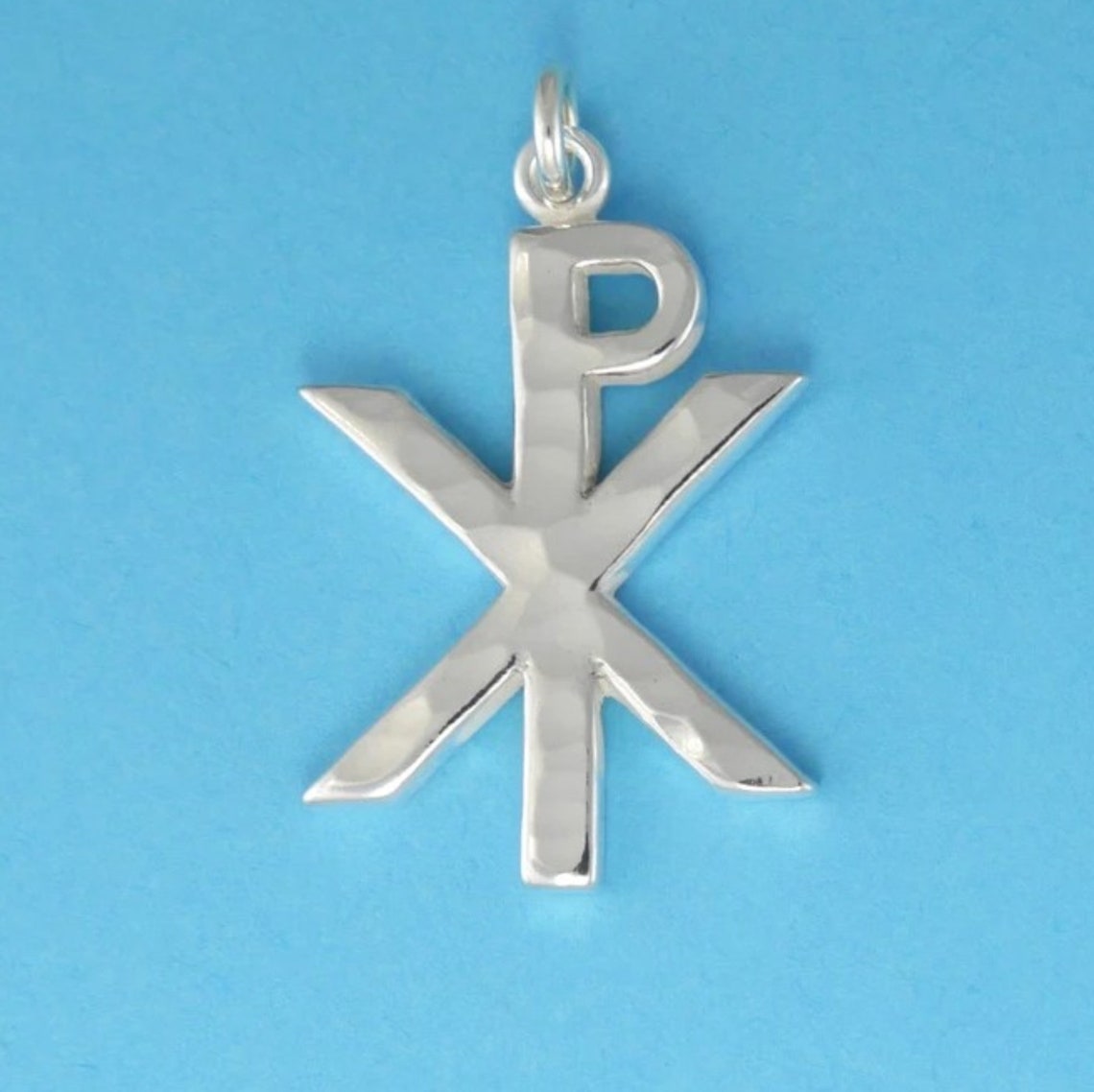 Chi Rho Cross Religious Charm - Etsy