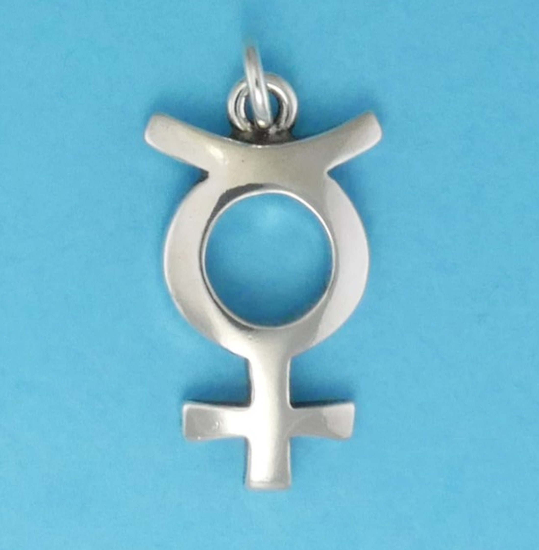 Sterling Silver Charm- Mars Female Woman Symbol Charm Bracelet Charm ...