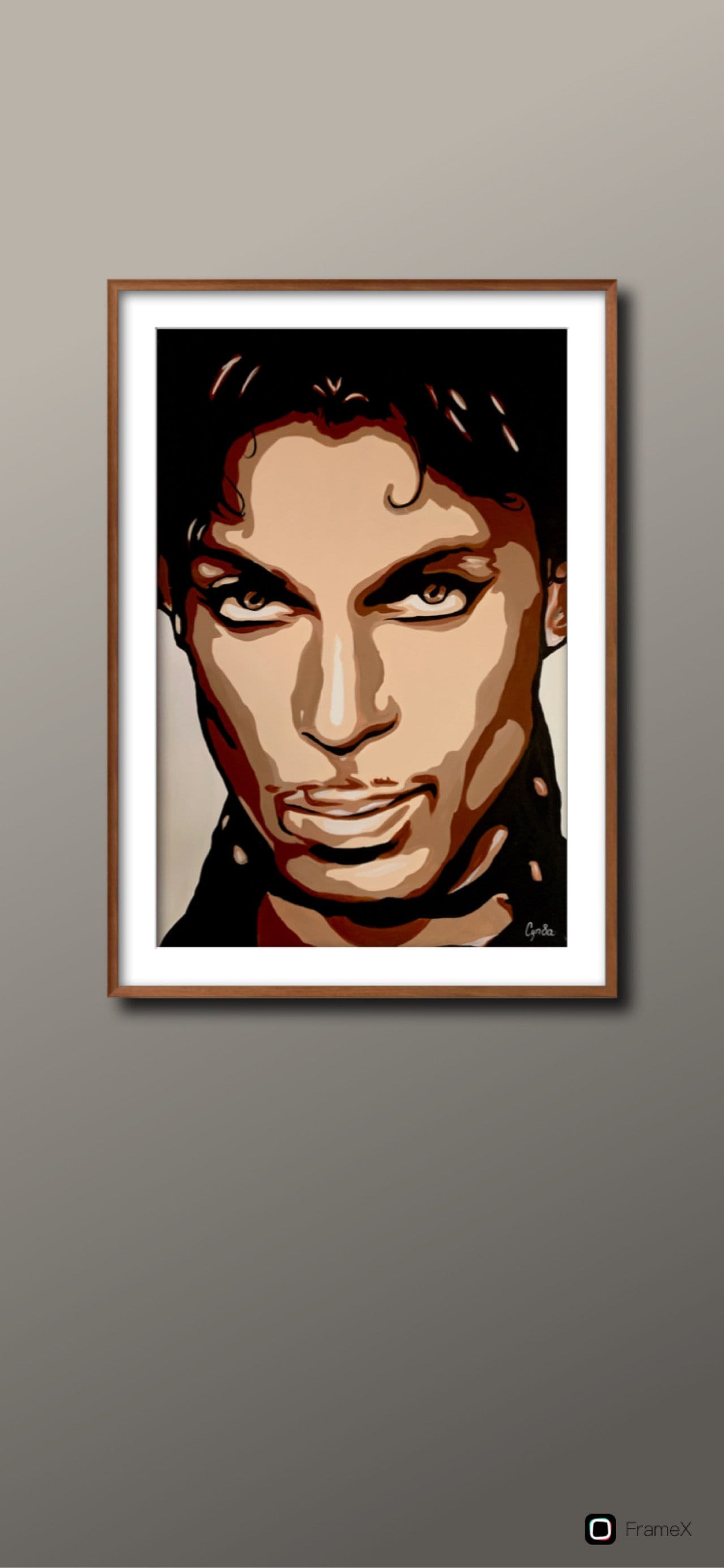 Art Print of Prince Painting,musician, Prince Rogers Nelson American ...