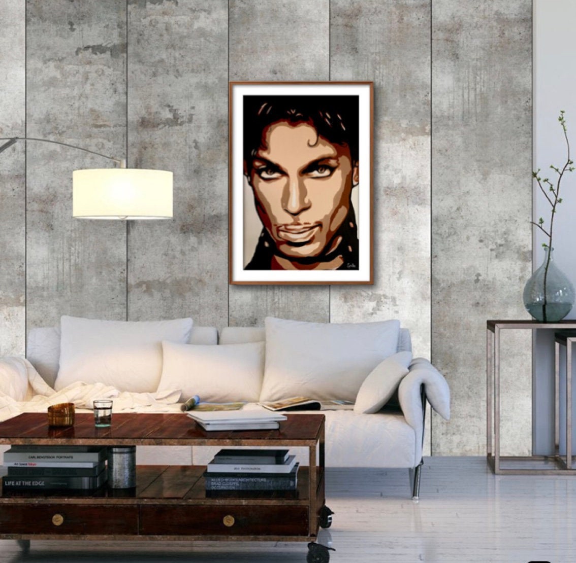 Art Print of Prince Painting,musician, Prince Rogers Nelson American ...