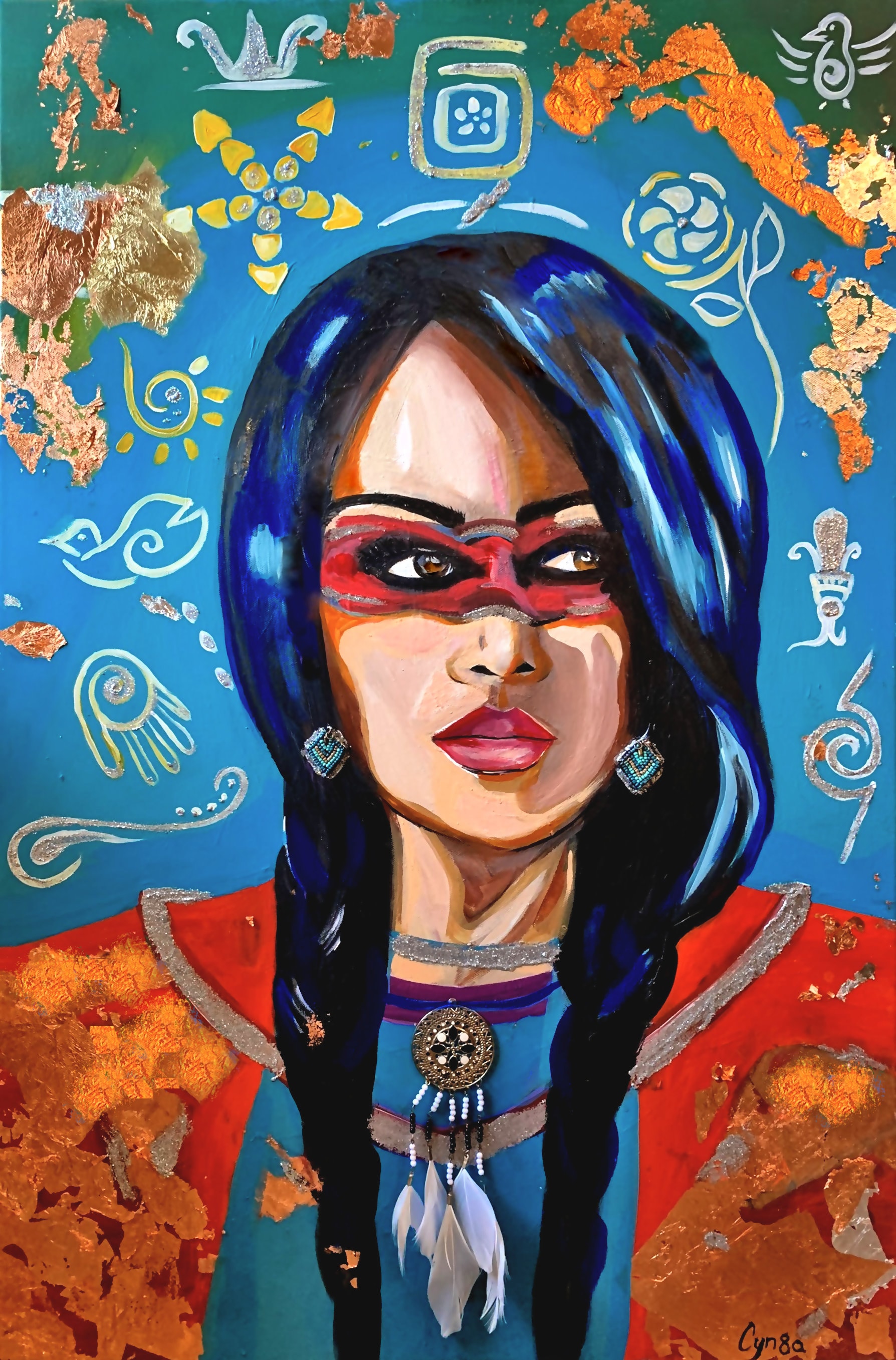 Art Print La Malinche Doña Marina Nahua Woman a Woman's - Etsy