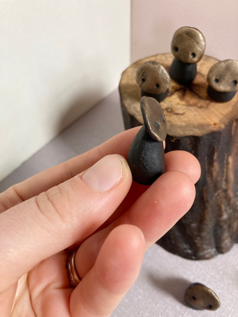 Mini Forest Spirit Bronze Sculpture - Etsy