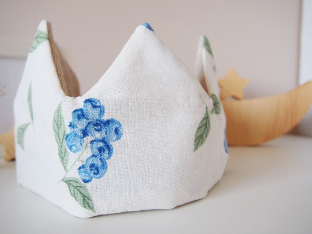 Blueberries Crown for Kids. Birthday Crown. Pretend Play Crown ...