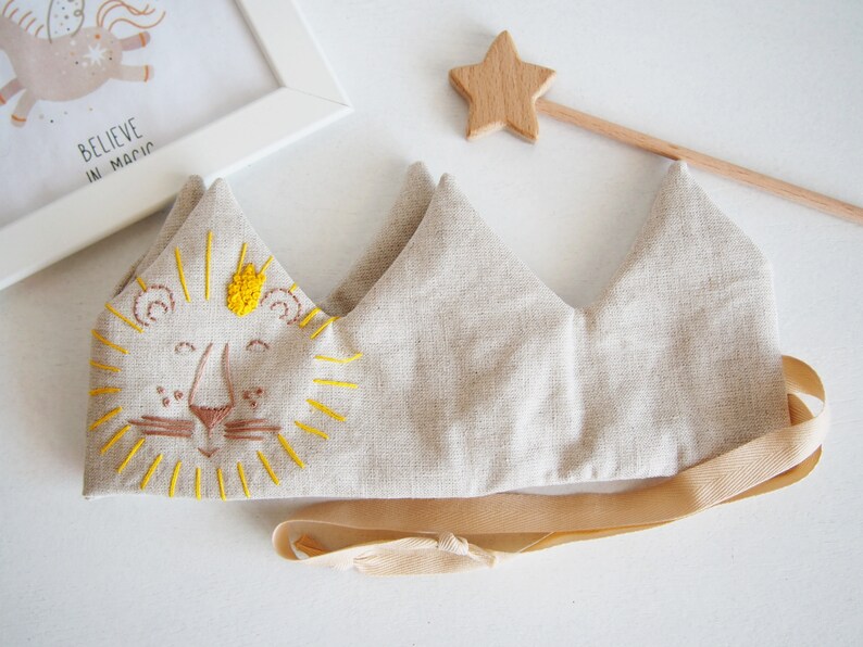 Lion Crown for Kids. Safari Birthday Decorations. Children's Party ...