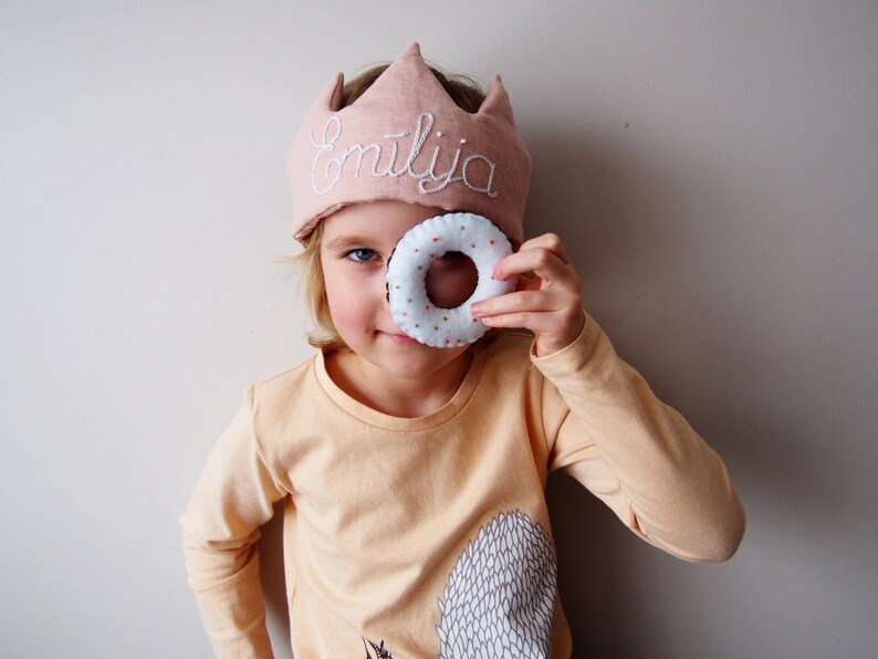 Personalized Birthday Crown for Kids. Name Crown for Girl. - Etsy