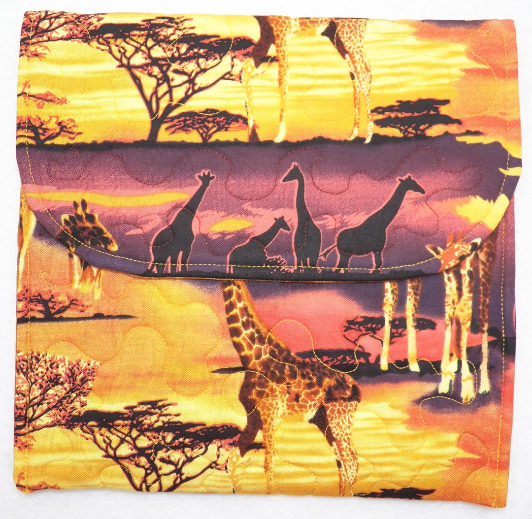 Giraffes at Sunset Reusable Microwave Baking Potato Bag, Sweet Potato ...