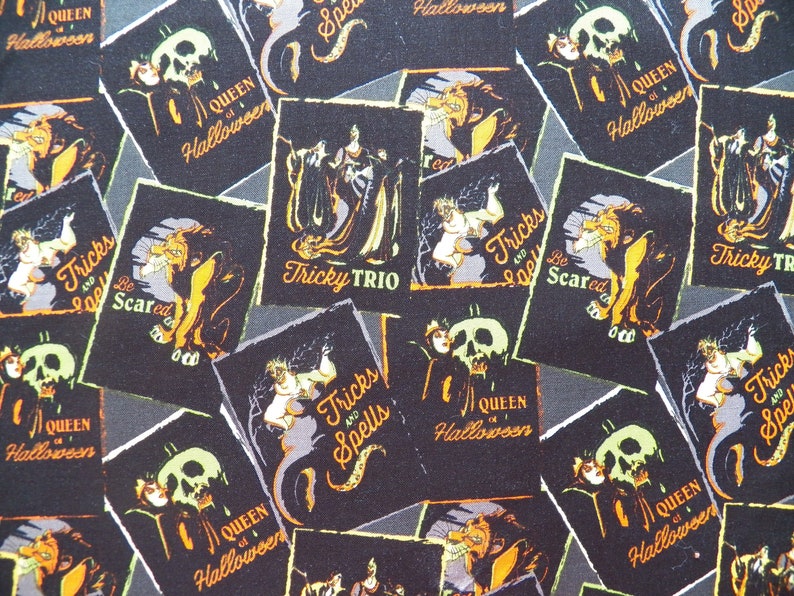 Tricky Trio Disney Villains Camelot Fabrics Pattern - Etsy