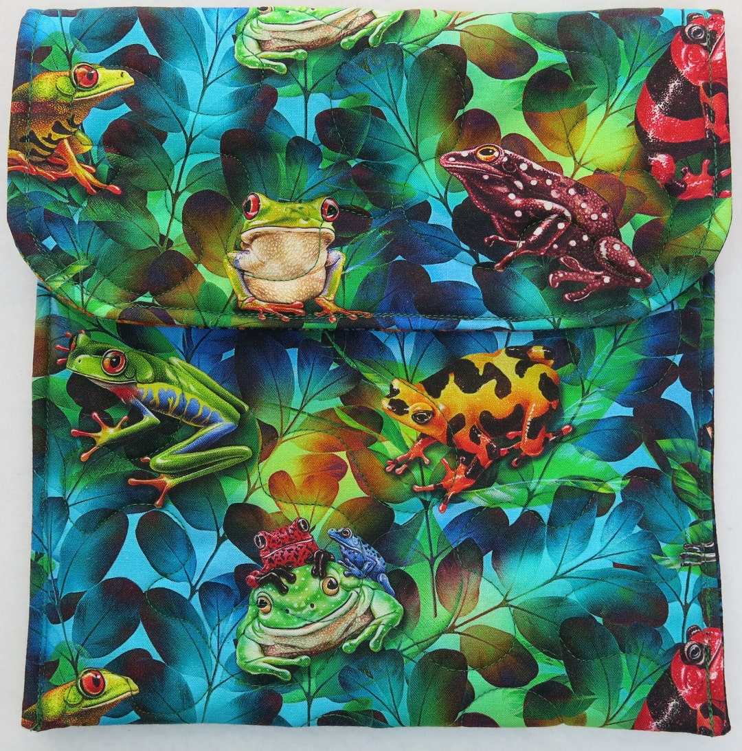 Colorful Jungle Frogs Reusable Microwave Baking Potato Bag, Sweet ...