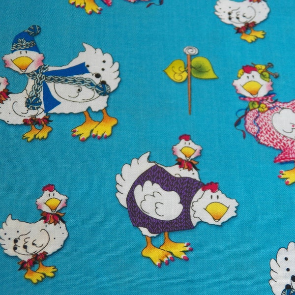Chicken Fabric - Etsy