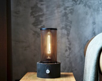Oak Bedside Lantern - Etsy