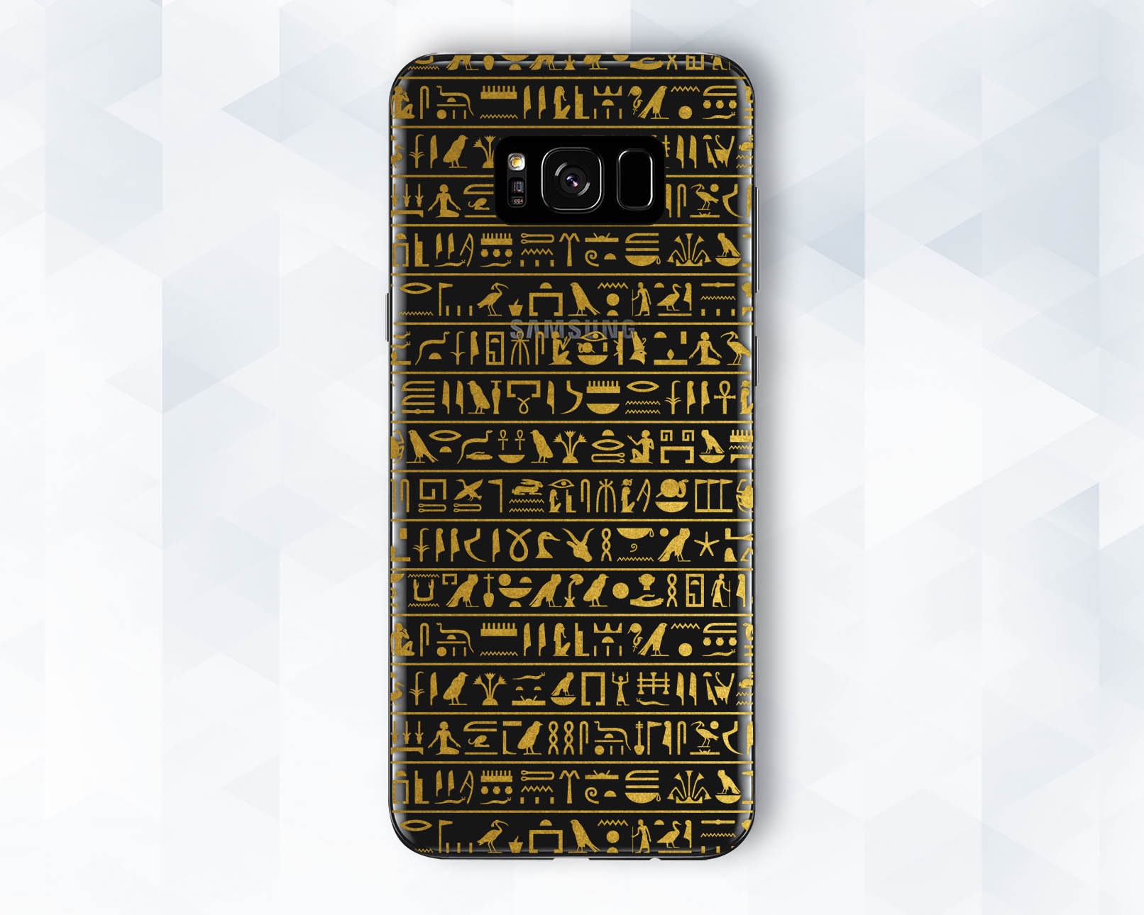 Egyptian iPhone Case Yellow Vintage iPhone Xs XR Girl Clear iPhone 8 7 ...