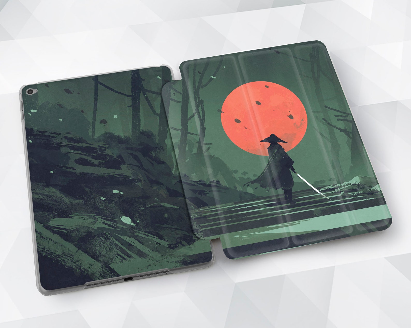 Japan Ipad Case Boy Men Ipad 9.7 6th Gen 2018 Nature Vintage - Etsy