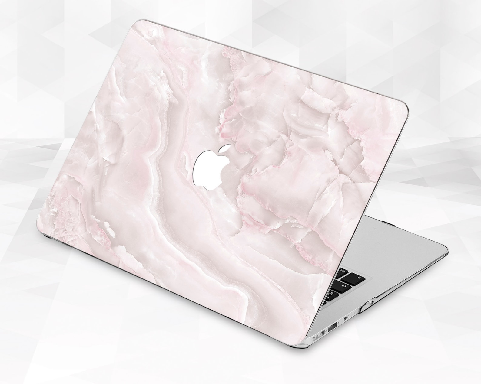 Marble Macbook Case Pink Marble Macbook Pro 13 Inch 2018 Air | Etsy