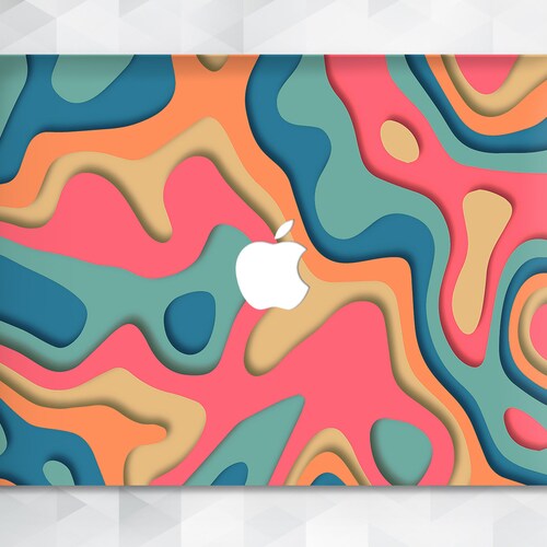 Retro Macbook Case Abstract Vintage Macbook Pro 13 16 Air 13 - Etsy