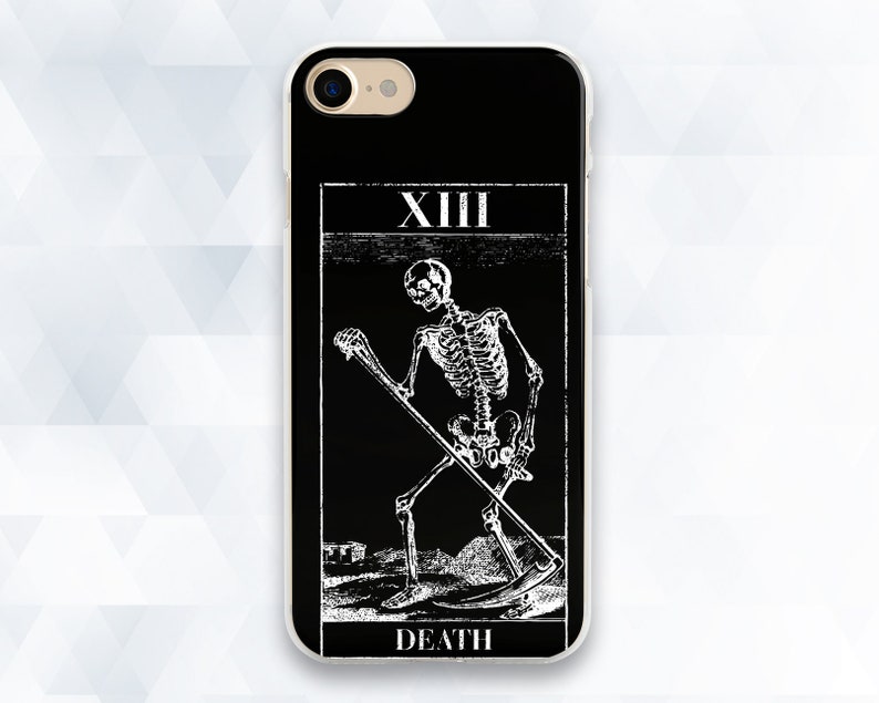 Tarot Iphone Case Goth Skull Iphone 11 Pro XR X 8 Plus 7 - Etsy