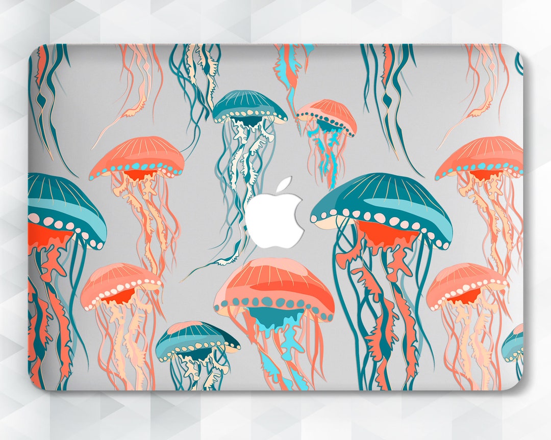 Jellyfish MacBook Case Ocean Animals MacBook Pro 14 13 16 Air 13 2021 ...