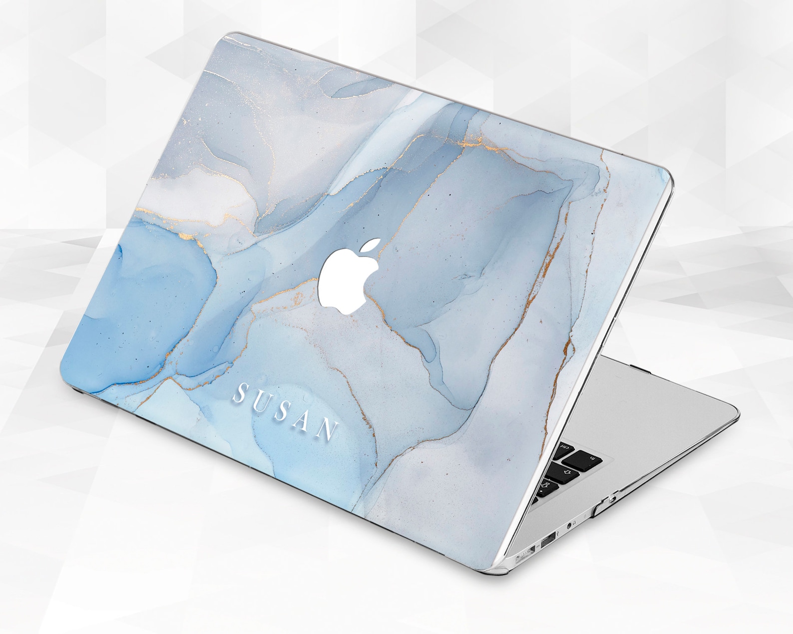 Marble MacBook Case Name Girls MacBook Pro 13 16 15 Inch Air 13 ...