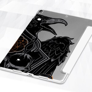 Horror iPad Case Name Skull iPad 9.7 6th Gen 2018 Personalized Goth ...