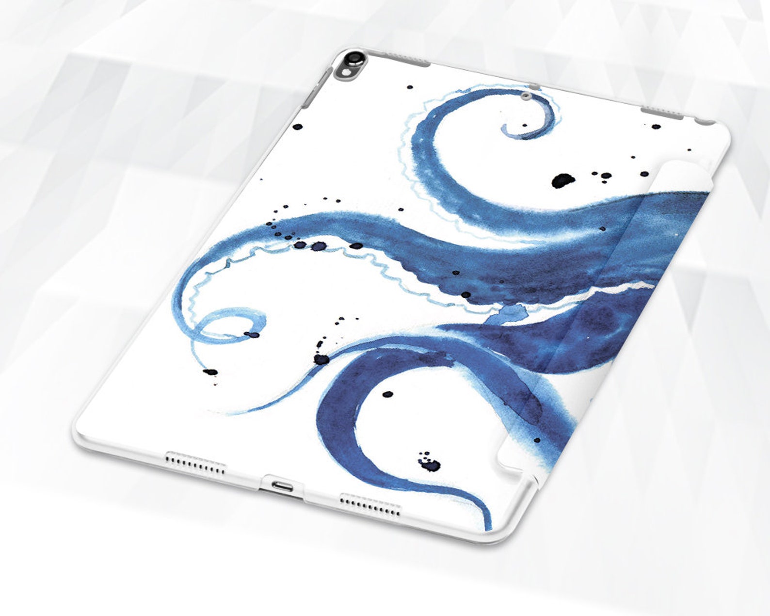 Octopus iPad case Cute Ocean iPad 9.7 10.2 7th Art Animal iPad | Etsy