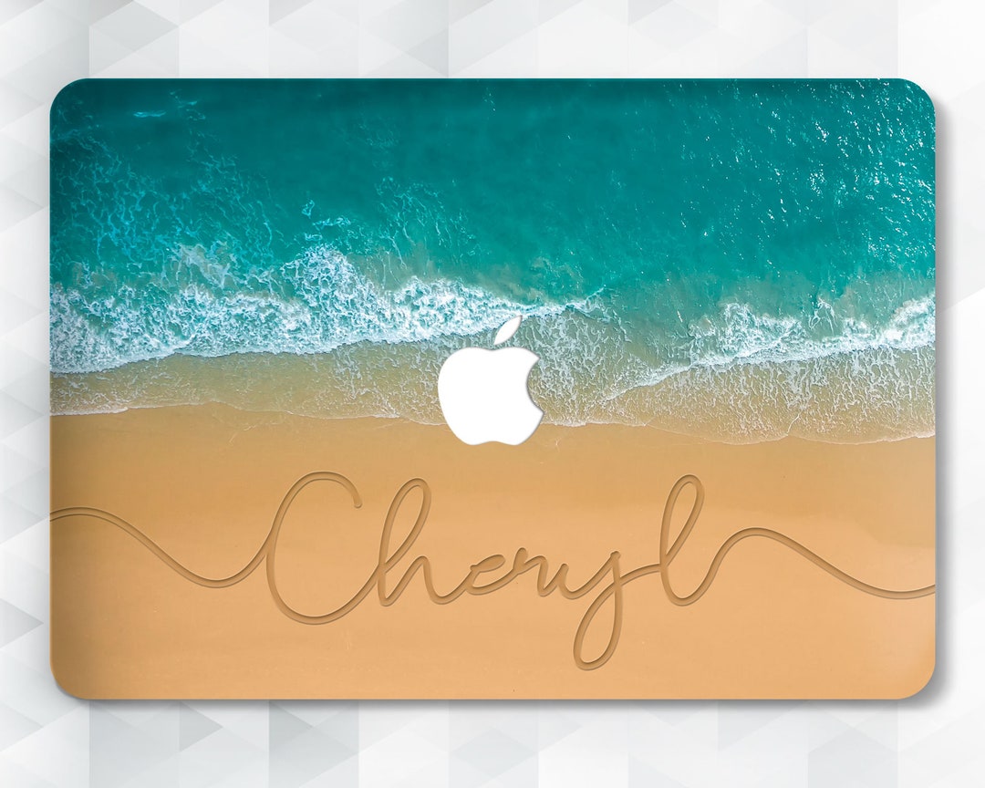 Name MacBook Case Ocean Personalized MacBook Pro 13 14 Inch Air 13 M2 ...