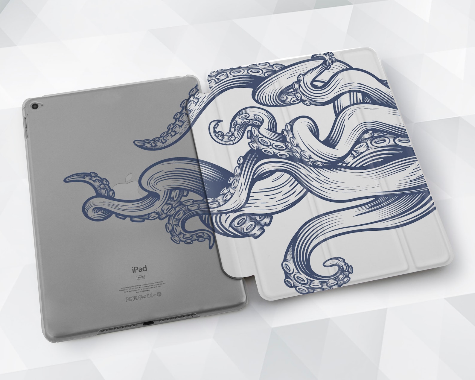 Octopus Ipad Case 6th Gen Ocean Animal Ipad 9.7 2018 Men Kids | Etsy
