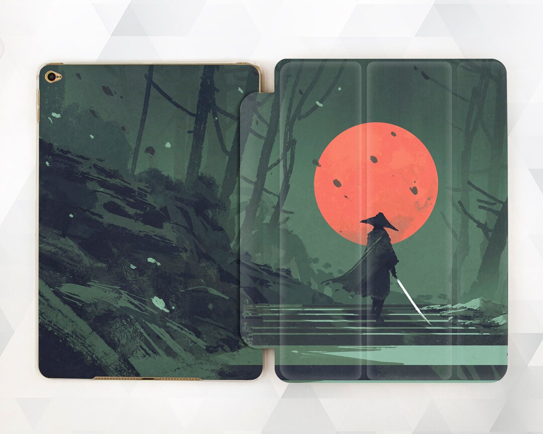 Japan iPad Case Boy Men iPad 9.7 6th Gen 2018 Nature Vintage iPad Pro ...