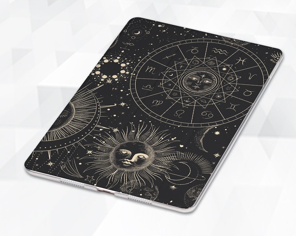 Moon Ipad Case Stars Sun Ipad 9.7 10.2 8th Pro 11 10.5 12.9 | Etsy