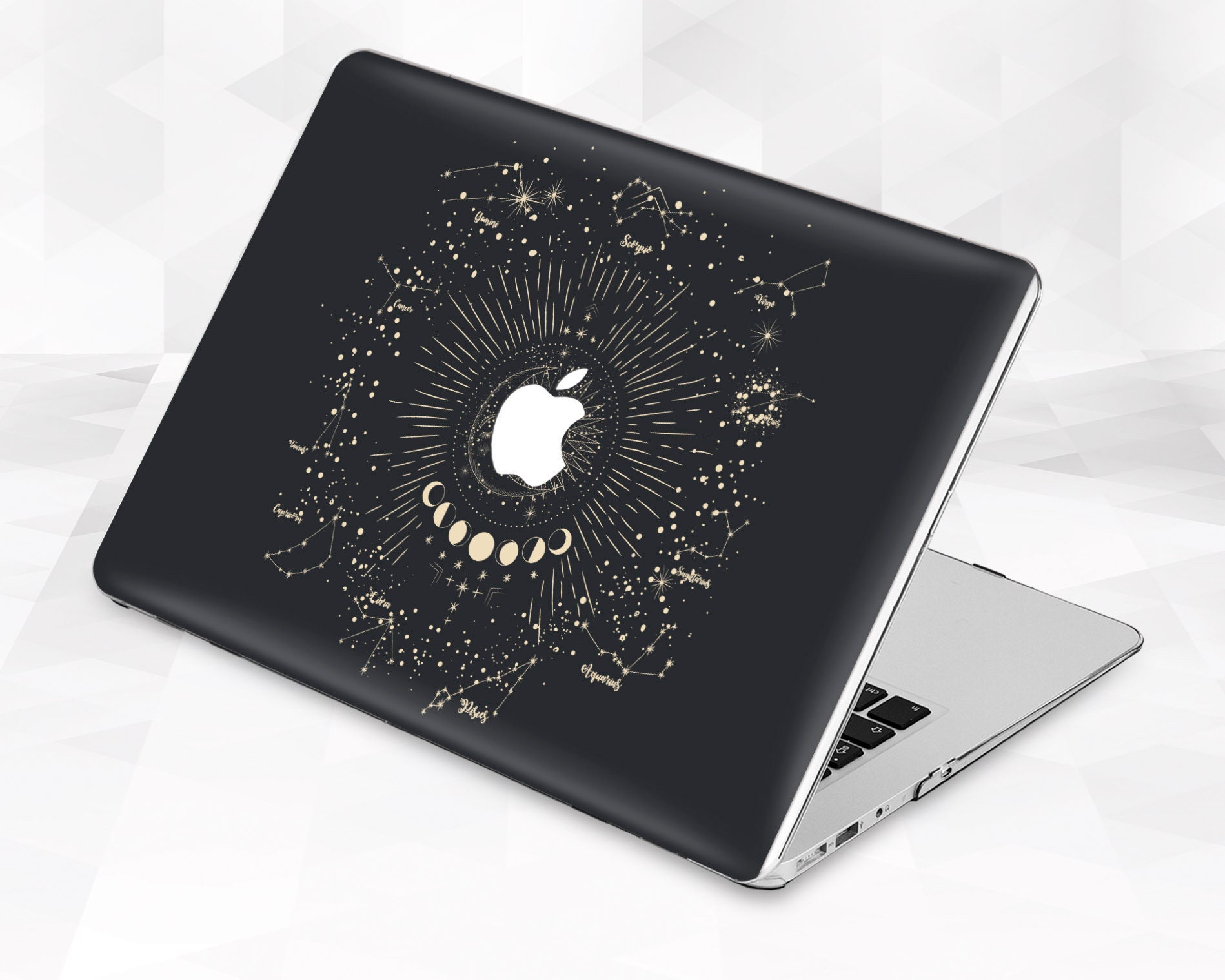 Zodiac Macbook Case Stars Moon Macbook Pro 13 Inch 2019 Air 13 - Etsy