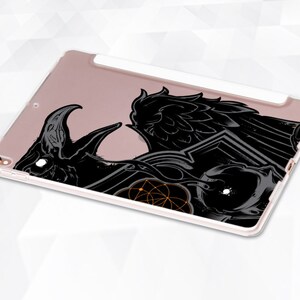 Horror iPad Case Name Skull iPad 9.7 6th Gen 2018 Personalized Goth ...