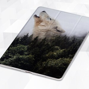 Wolf iPad Case Trees Men iPad 9.7 6th Gen 2018 Animal Nature iPad Pro ...