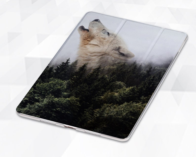 Wolf Ipad Case Trees Men Ipad 9.7 6th Gen 2018 Animal Nature - Etsy