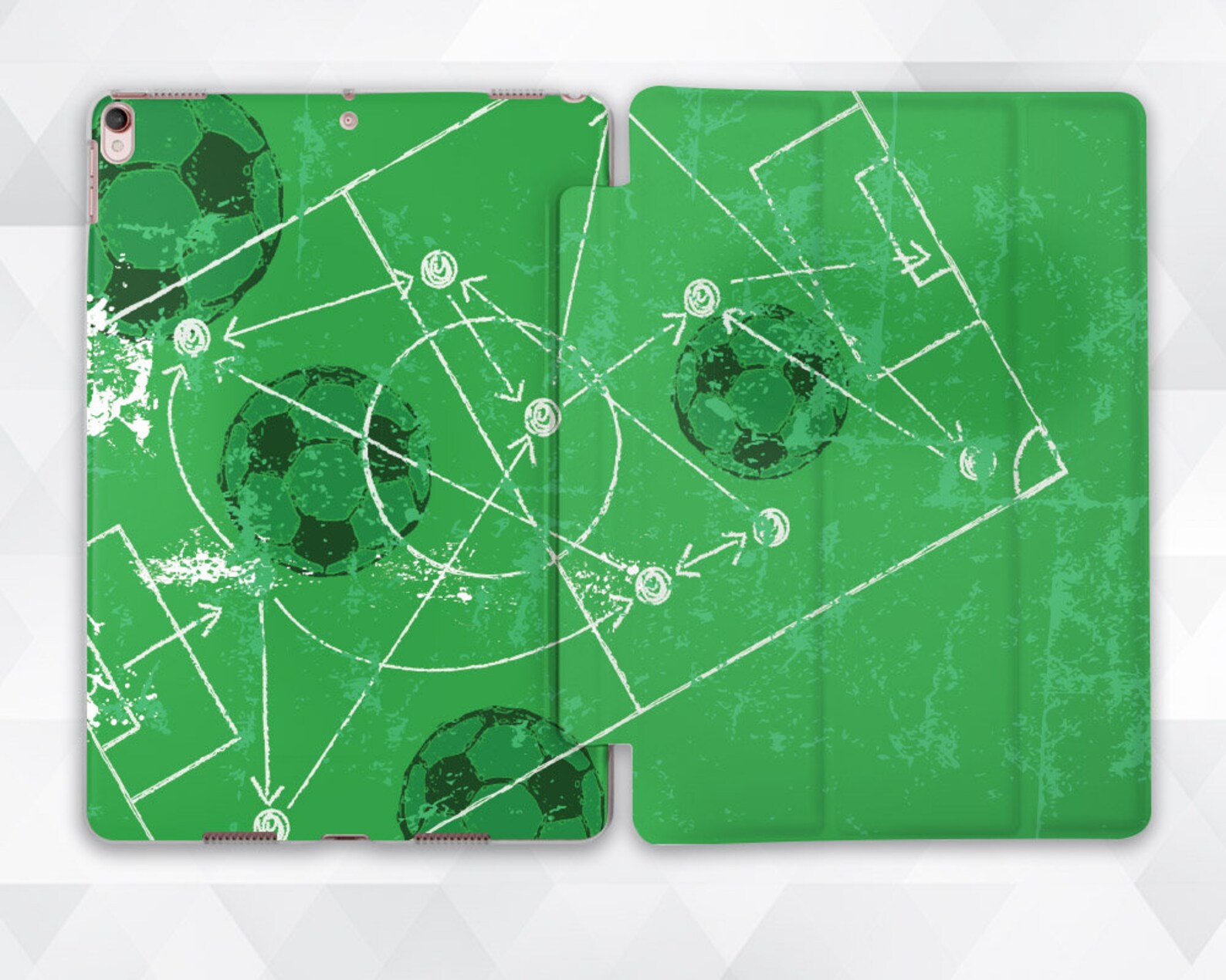 Soccer iPad case Boys Kids iPad 9.7 6th 2018 10.2 7th Men | Etsy