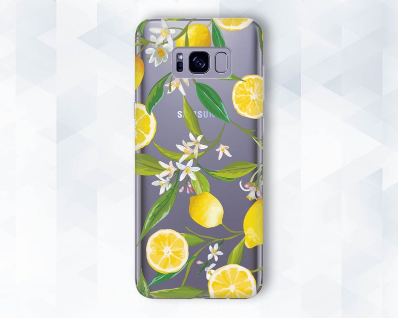 Lemon Iphone Case Girl Flowers Iphone XR Xs 8 7 Cute Floral - Etsy